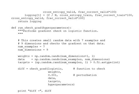 Solved From Checkgrad Import Checkgrad From Utils Import