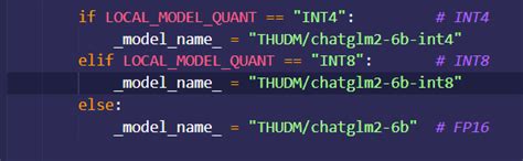 Bug Config设置localmodelquant为int8时找不到chatglm的模型，加载错误 · Issue 1202 · Binary Huskygpt