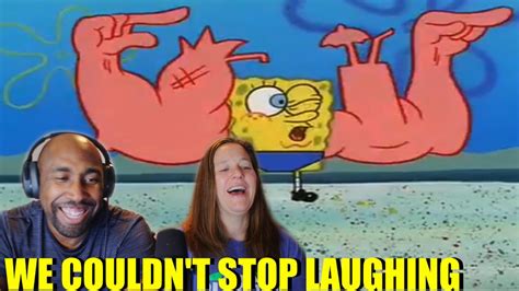 We Couldnt Stop Laughing Spongebob Squarepants Musclebob Buffpants Reaction Youtube