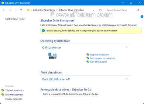Add Or Remove Manage Bitlocker Context Menu In Windows 11 Windows 11 Forum