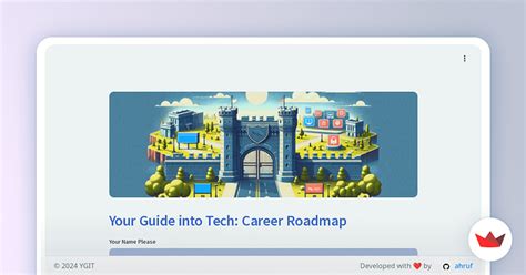 Roadmap Generator Show The Community Streamlit
