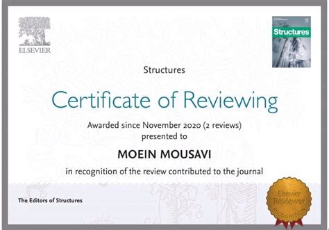 moein mousavi on linkedin i am honoured to share my certificate of reviewing