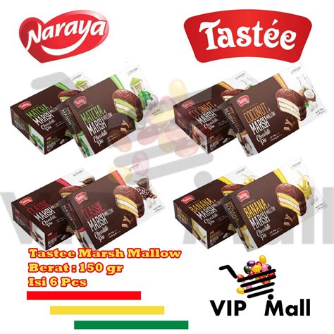Jual Tastee Choco Pie 150g 1 Box Isi 6 Pcs Shopee Indonesia