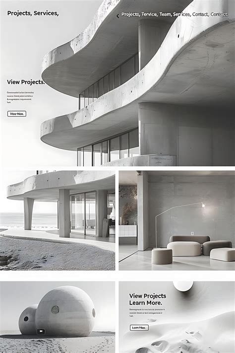 Vertical Split Layout With Parallax Sections Modern Website Figma Chinese Autumn Concept Idea