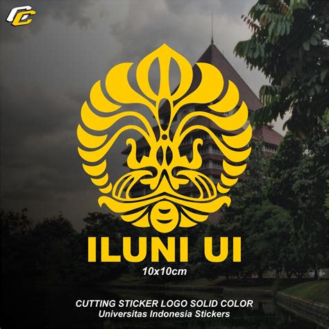 Jual Stiker Cutting Sticker Iluni Ui Universitas Indonesia Shopee Indonesia