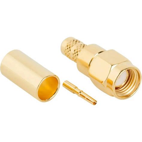 Sma Female To Sma Bulkhead Female Adapter Contact Material Silver At Rs 55 Piece In Delhi