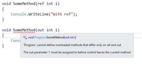 ref vs out in c if you are a regular c user you must… by kunal tandon medium