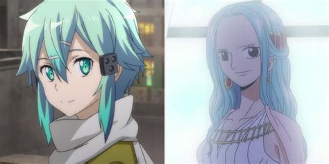 Anime Characters With Blue Hair Blue Haired Аниме Characters