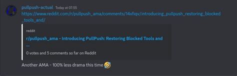 Introducing Pullpush Restoring Blocked Tools And Empowering Redditors