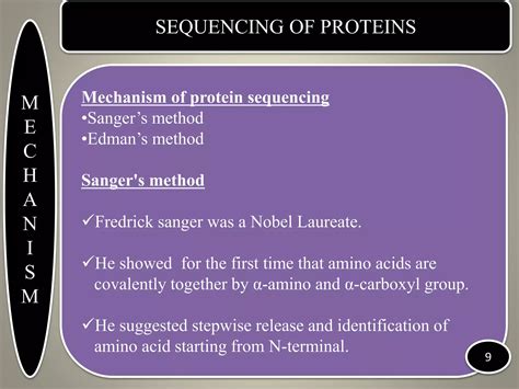 Sequencing Of Protein Pptx