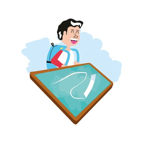 School Bag In The Classroom Stock Illustration Illustration Of Travelbag Interior 156380006