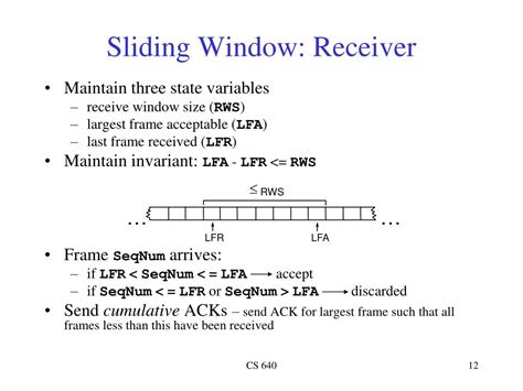 Ppt Outline Rtt Estimation Using Ewma Stop And Wait Sliding Window