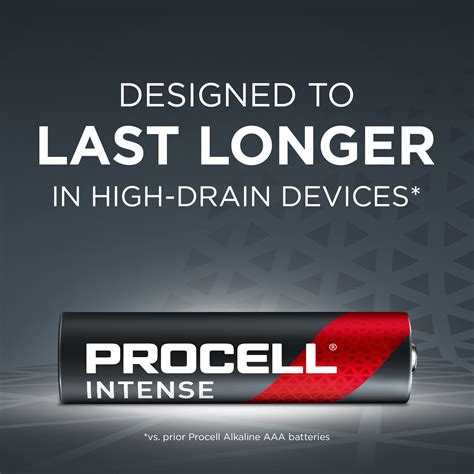 Procell Aaa Batteries Alkaline Intense