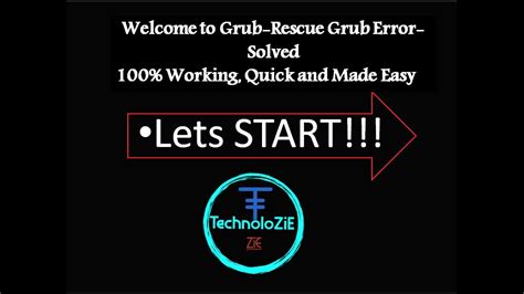 How To Fix Grub Error No Such Partition Grub Rescue Quick And Made