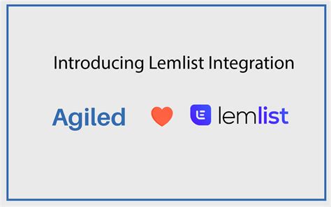 Increase Your Sales With Agileds Lemlist Integration Agiledapp