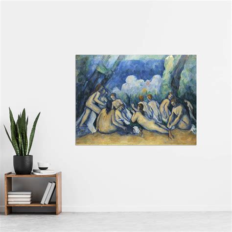 The Large Bathers By Paul Cezanne