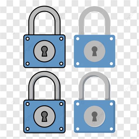 Flat Design Illustration Of Three Padlocks Two Which Are Locked And One Is Unlocked Representing