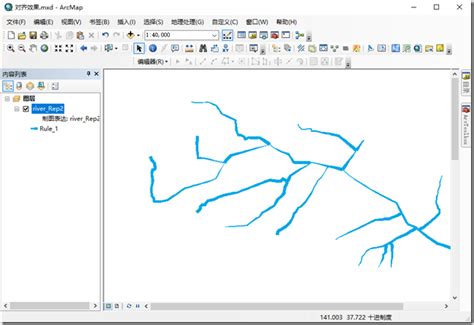 arcgis制图表达representation实战篇2 河流渐变与符号旋转 arcgis水系线条粗细显示 csdn博客