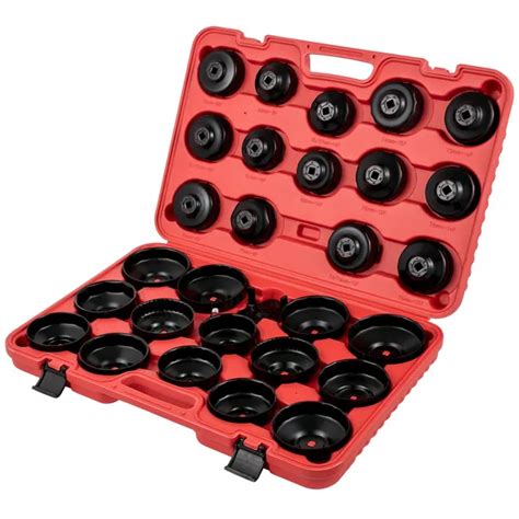Dropship Vevor Oil Filter Socket Set 30 Pcs Oil Filter Wrench Set