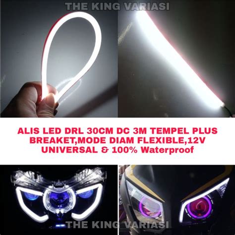Jual Lampu Alis Drl Lampu Alis Drl Cm Led M Lampu Alis M Drl Cm Flexible Lampu Alis Motor