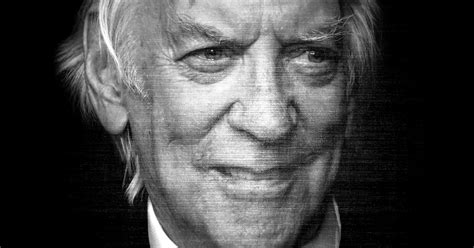 Donald Sutherland A Solas Con Infobae El Curioso “elogio” De Fellini