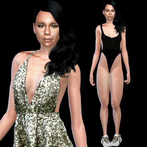 Teane Leon Realistic Skin Downloads Cas Sims Loverslab