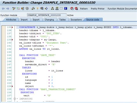 Business Transaction Event For Populating Text In Sap Community