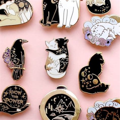 Any Pins Cute Enamel Pin Set Pin Set Pin Gift Pin Etsy