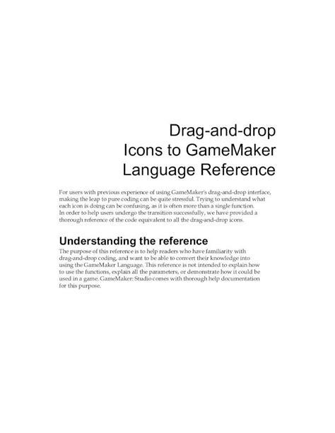 pdf drag and drop icons to gamemaker language reference dokumen tips