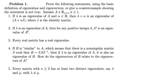 Solved Problem Prove The Following Statements Using The Chegg