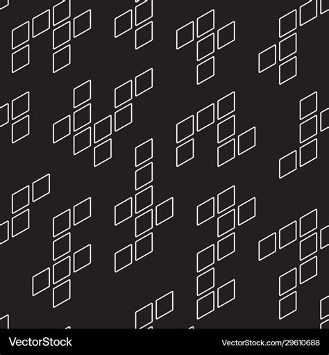 Contoured Square Matrix Royalty Free Vector Image