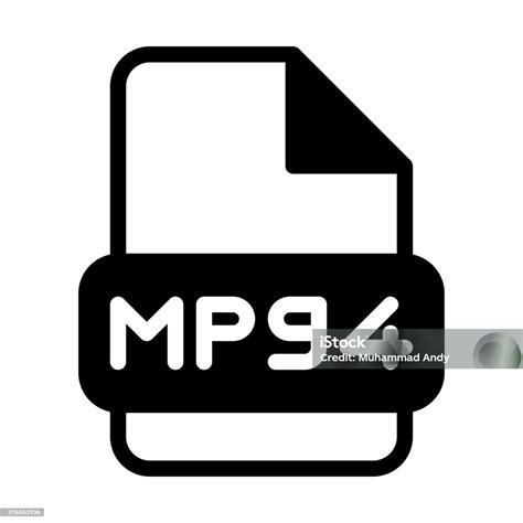 Mpg4 파일 형식 비디오 아이콘 웹 파일 레이블 아이콘입니다 벡터 일러스트 레이 션입니다 0명에 대한 스톡 벡터 아트 및 기타 이미지 Istock