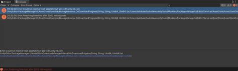 Could Not Resolve Host Unity Engine Unity Discussions