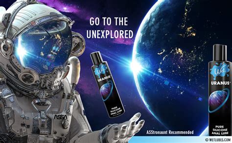 Wet Uranus Silicone Based Anal Lube For Men Women