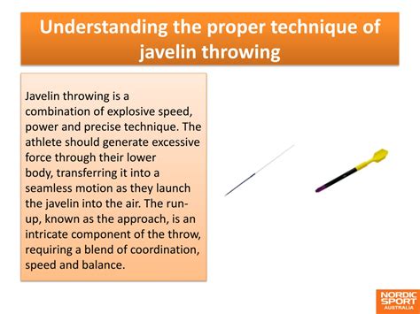 PPT A Comprehensive Insight Into The Technique Of Throwing Javelin PowerPoint Presentation