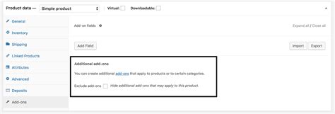 Product Add Ons WooCommerce