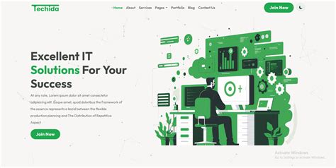 Techida It Solutions Business Services Responsive Html5 Bootstrap5 Template