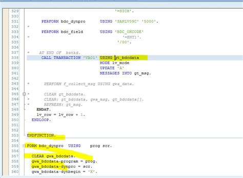 Solved Bdc In Rfc Sap Community