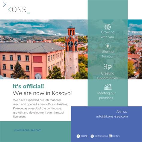 ikons on linkedin lifeatikons ikonssee ikonskosovo pristina newoffice announcement…