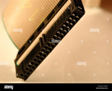 Hdd Hard Disk Computer Cable Stock Photo Alamy
