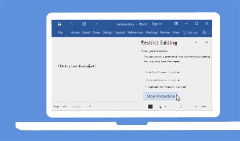 How To Stop Protection On Word Document Without Password