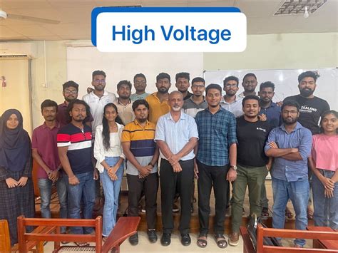 Nuwan Tharindu On Linkedin End Of High Voltage Engineering