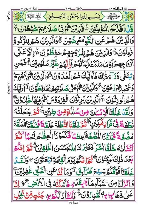 Surah Al Muminun Faize Islam