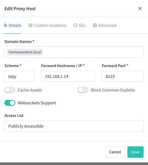 Home Assistant Community Add On Nginx Proxy Manager Home Assistant