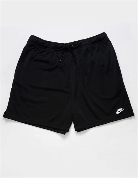 Nike Club Mesh Flow Mens Shorts Black Tillys