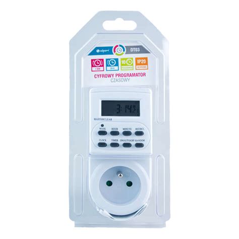 Digital Timer Programmer Socket Time Switch DTU03 LXU02 Equipment Meters Testers