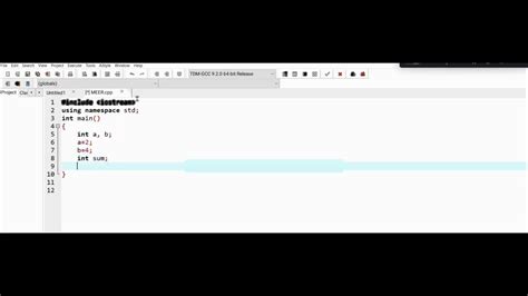 How To Learn Basic Programing How To Add Two Numbers In C Addition Of Two Numbers Youtube