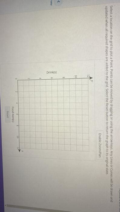 Solved Select A Location On The Grid To Plot A Point Points Chegg Com