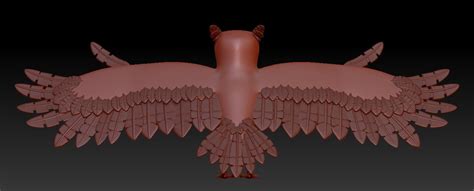 How Should I Go About Retopologizing The Wings On This Owl For
