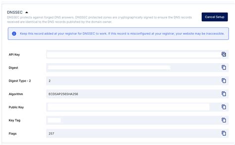 Dnssec Polaris Support